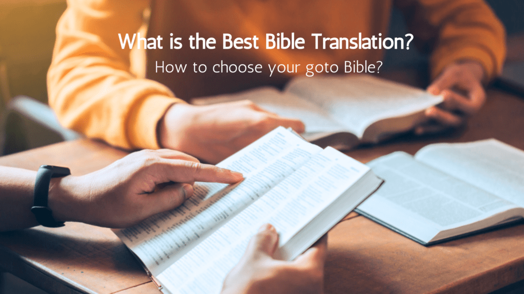 What’s the Best Bible Translation? – Sonday Life